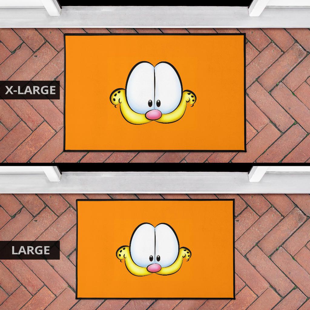 Garfield Character Decorative Cat Doormat for Home Entryway - AnimeBape