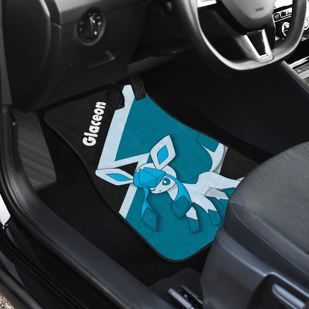 Glaceon Pokemon Car Accessories - Floor Mats for Vehicles - AnimeBape