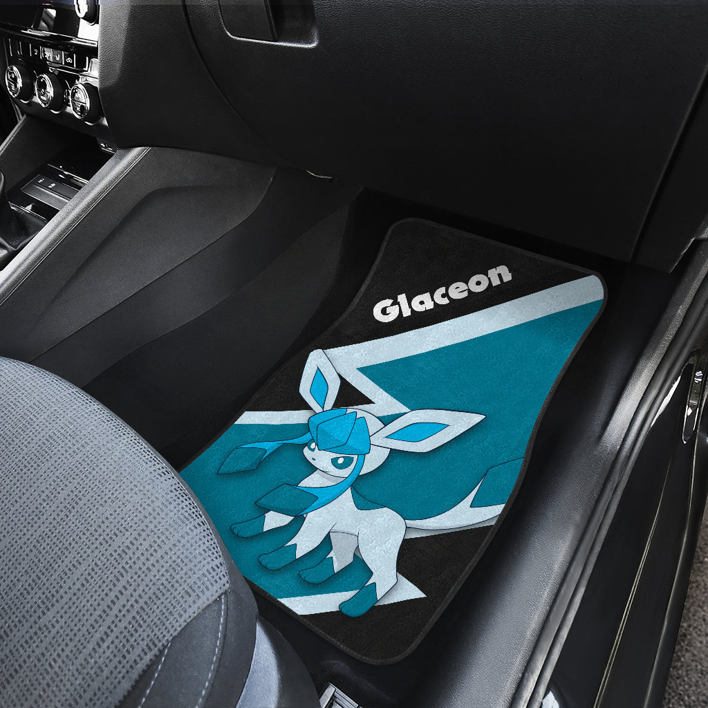 Glaceon Pokemon Car Accessories - Floor Mats for Vehicles - AnimeBape