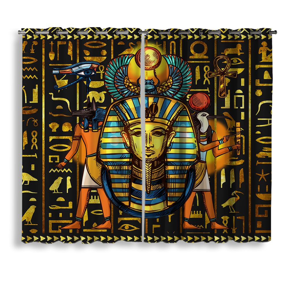 Egyptian Mythology Gods Window Curtain Gods Of Egypt - AnimeBape