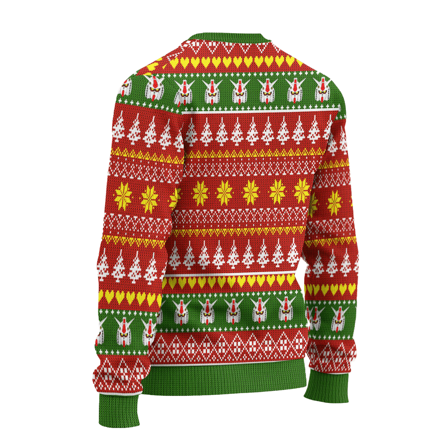 Gundam Anime Christmas Sweater Custom Santa Gift for Fans - AnimeBape
