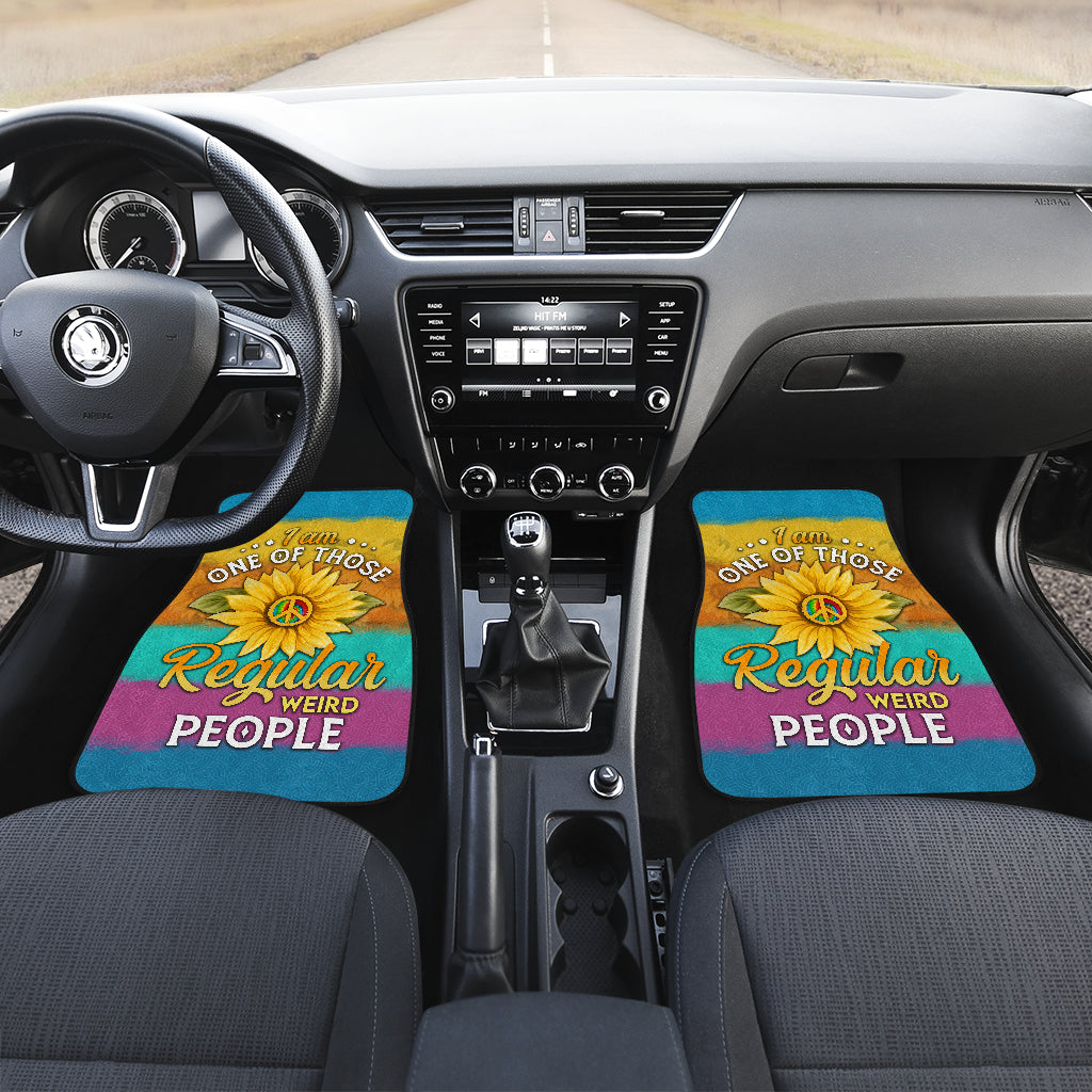 Sunflower floor mats for car store