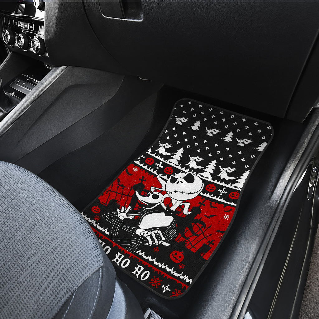 Jack Skellington Nightmare Before Christmas Car Floor Mats Accessories AnimeBape