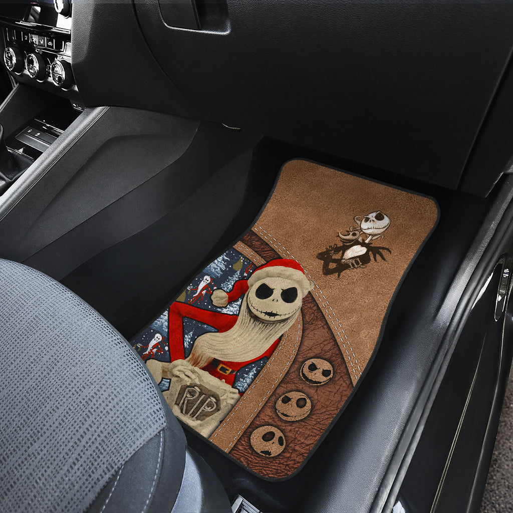 Jack Skellington Horror Car Floor Mats - Get In Sit Down Shut Up ...