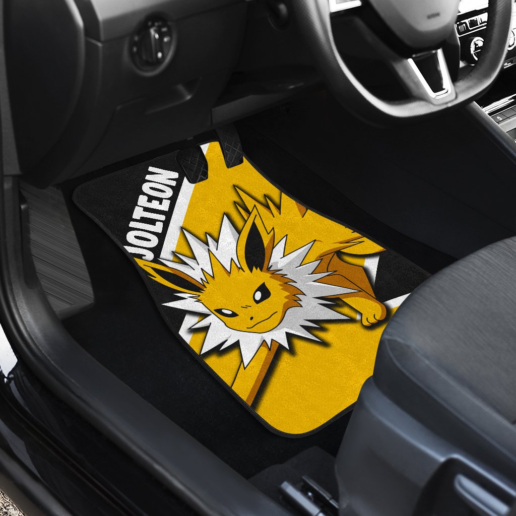 Custom Jolteon Pokemon Car Floor Mats Interior Accessories for Cars ...