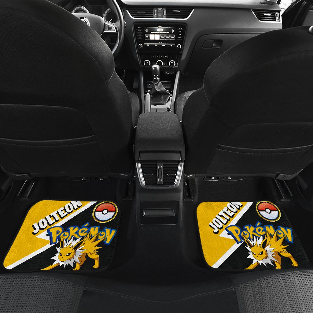 Custom Jolteon Pokemon Car Floor Mats Interior Accessories for Cars ...