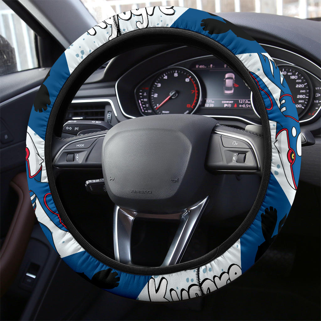 Kyogre Pokemon Steering Wheel Cover Accessory for Cars - AnimeBape
