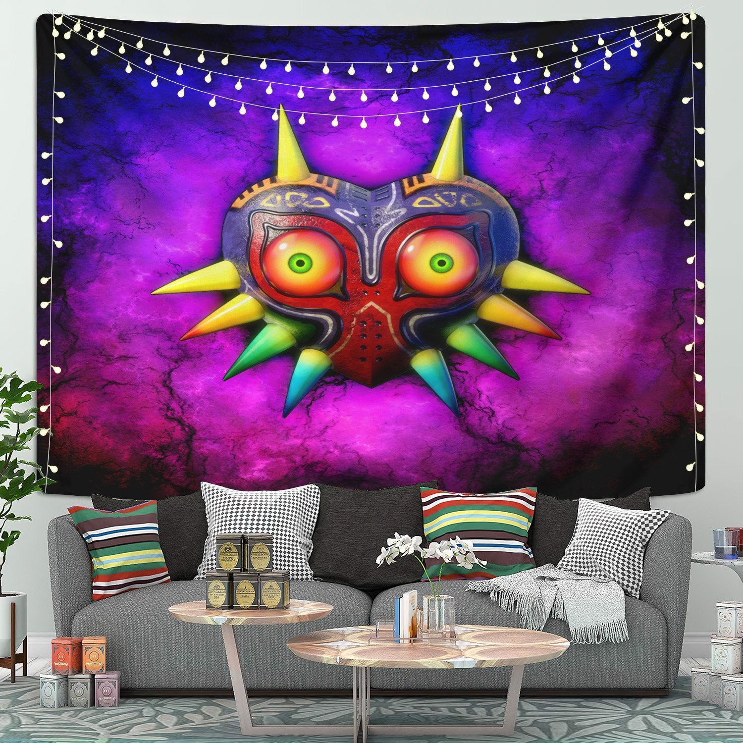 Zelda Marojas Tapestry for Legend of Zelda Room Decor - AnimeBape