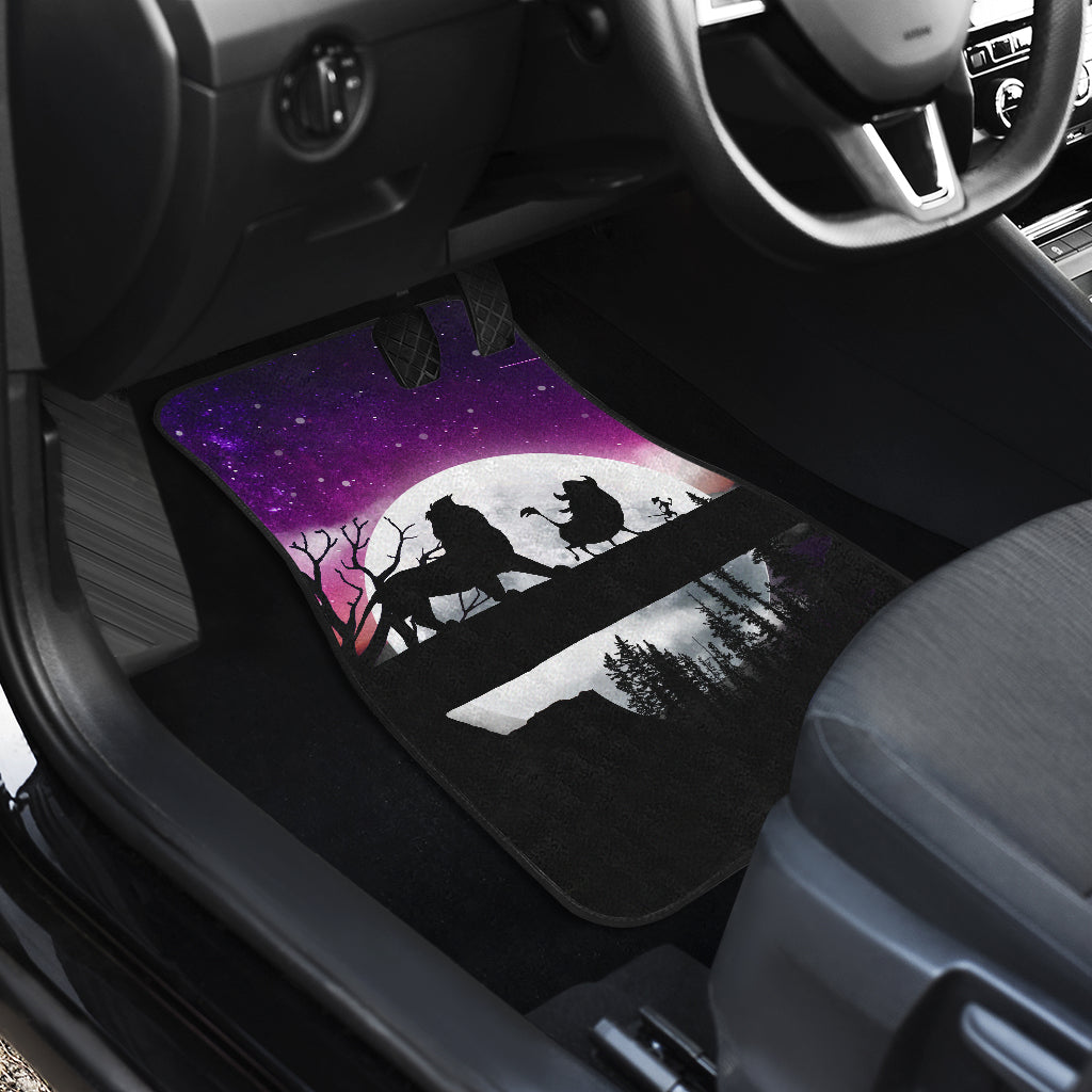 Lion King Car Floor Mats Moon Night Theme Accessories AnimeBape