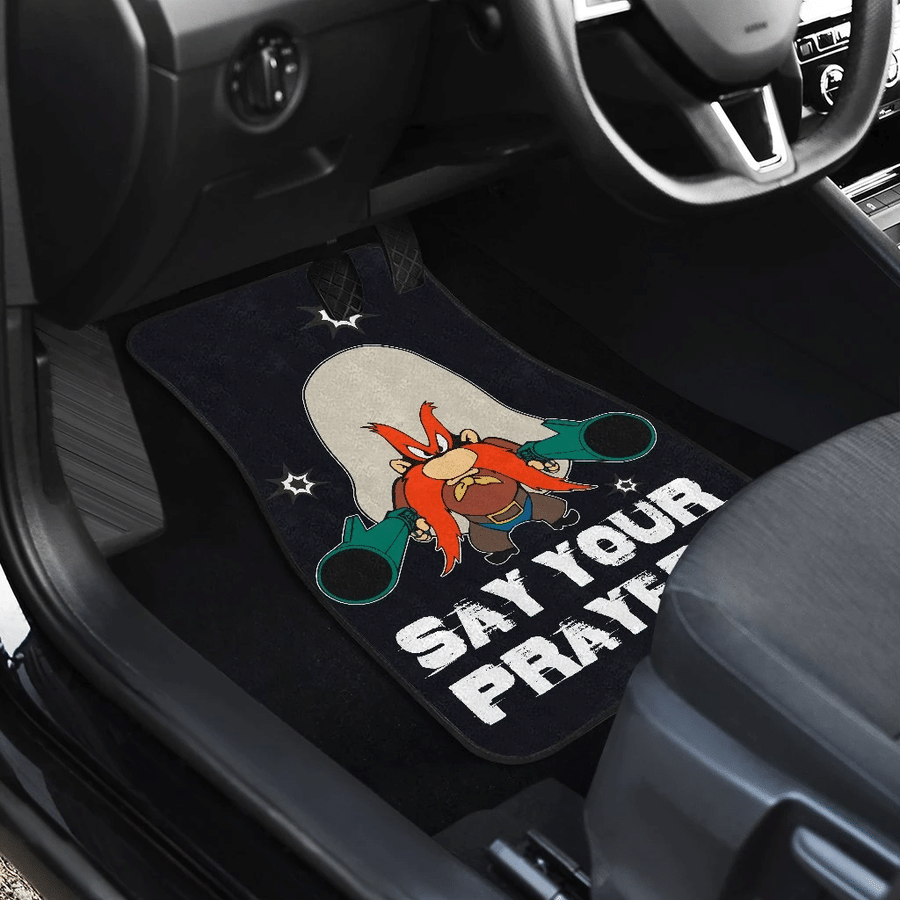 Looney Tunes Car Accessories Say Your Prayers Floor Mats AnimeBape