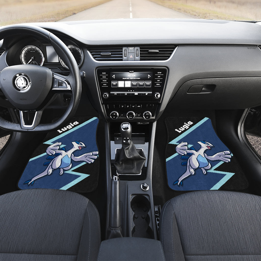 Lugia Pokemon Car Accessories - Floor Mats for Vehicles - AnimeBape