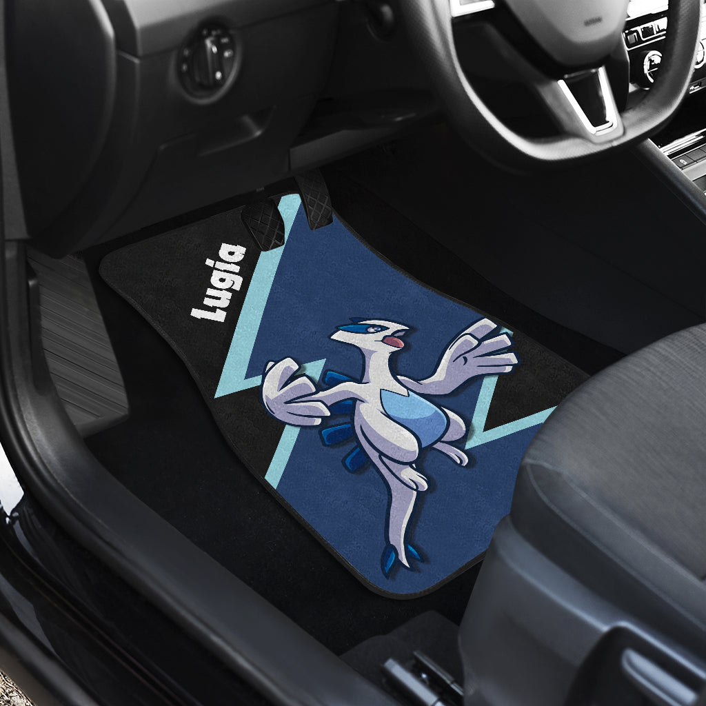 Lugia Pokemon Car Accessories - Floor Mats for Vehicles - AnimeBape