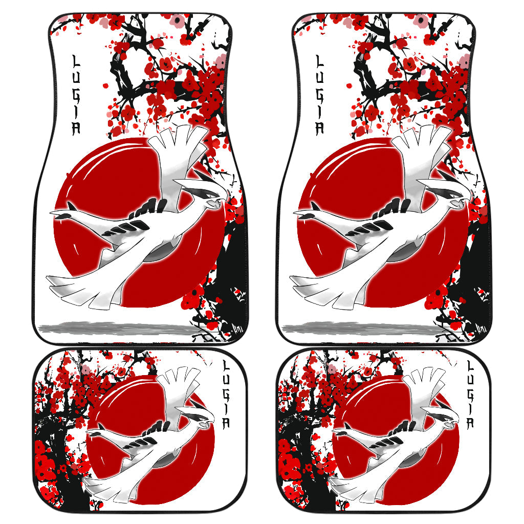 Lugia Pokemon Car Floor Mats - Japan Style Interior Accessories - AnimeBape