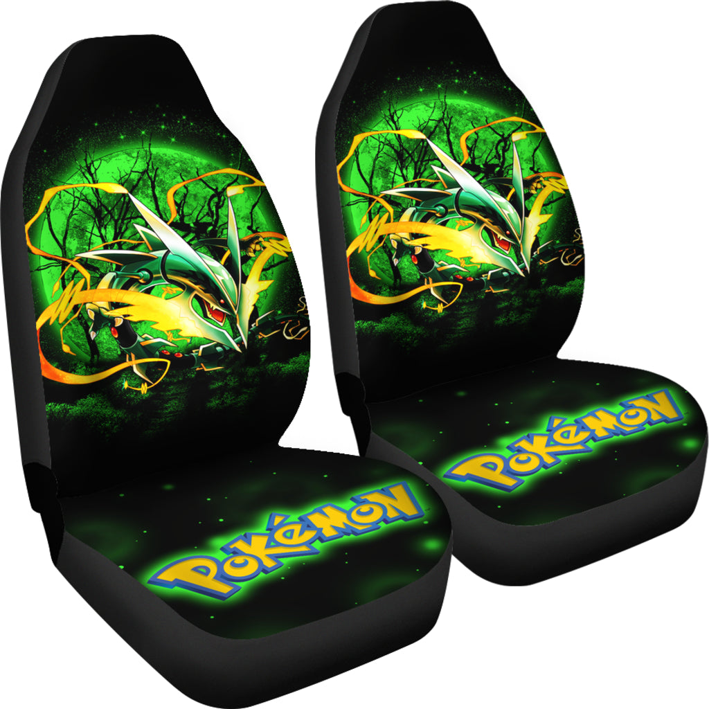 Mega X Rayquaza Legendary Pokemon Custom Car Seat Covers Protectors ...