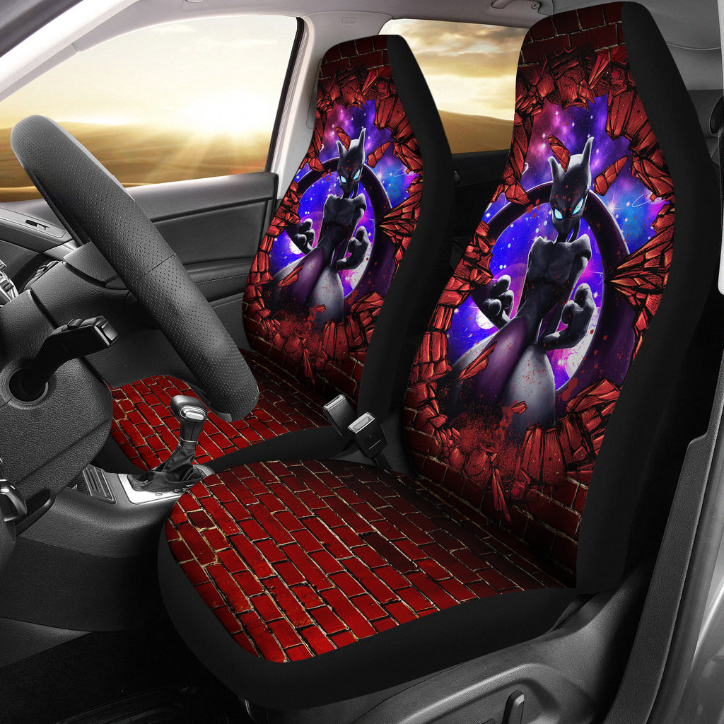 Mewtwo Pokemon Break Car Seat Covers for Fans and Collectors - AnimeBape