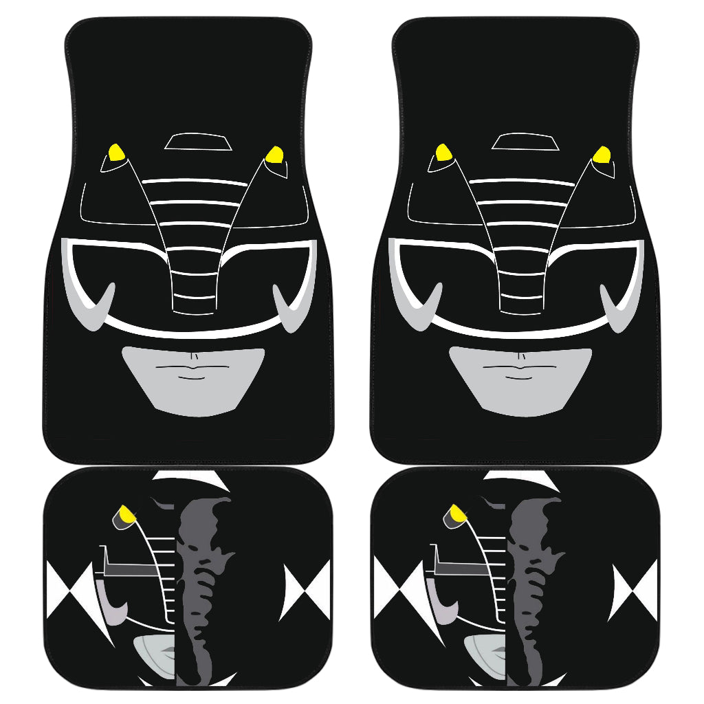 Mighty Morphin Power Rangers Black Floor Mats for Cars Accessories ...