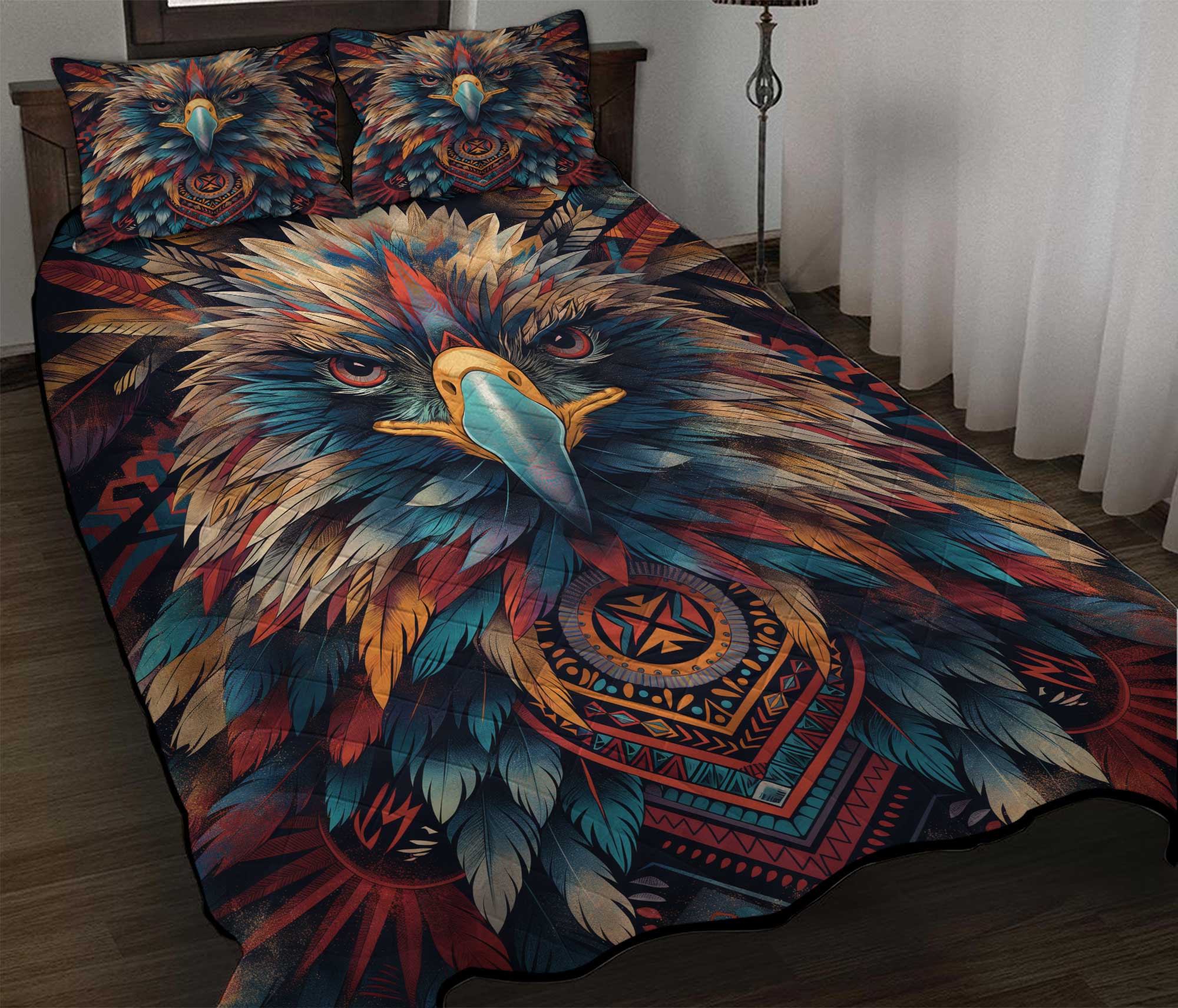 Eagle Quilt Bed Sets - Native American Inspired Bedding Collection ...