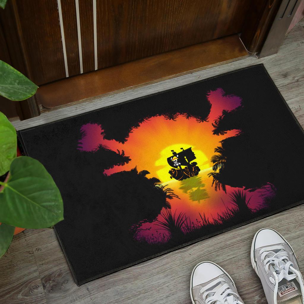 One Piece Anime Character Entrance Mat Doormat One - AnimeBape
