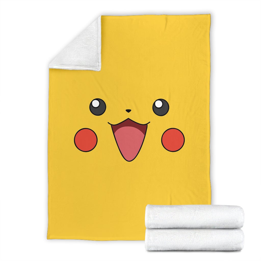 Pikachu Plush Throw Blanket - Super Soft Premium Comfort - AnimeBape