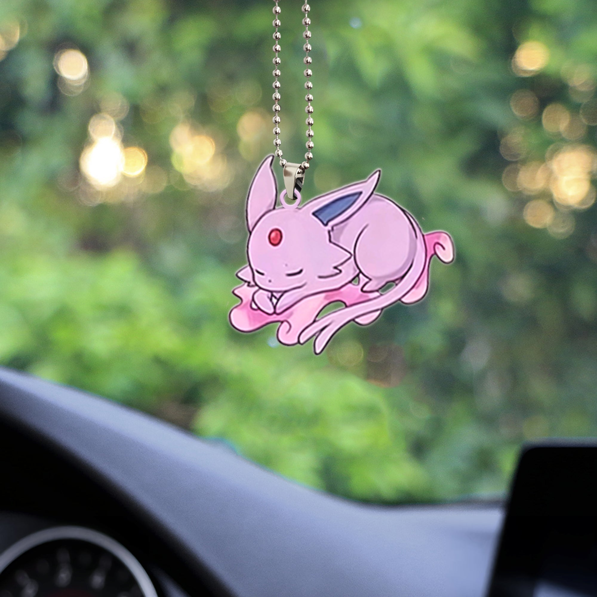 Espeon Sleep Pokemon Eevee Evolution Custom Shape Ornament Custom Car ...