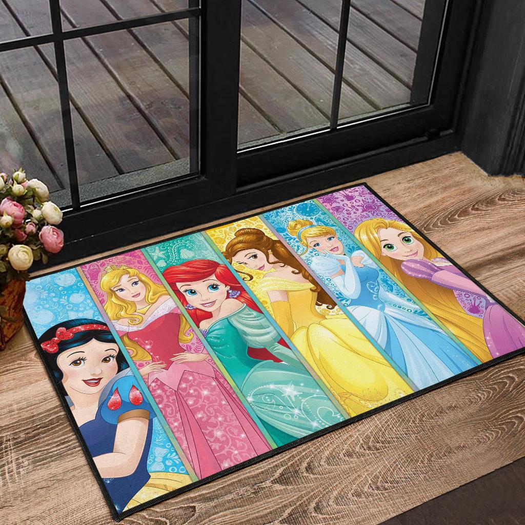 Princess-Themed Decorative Welcome Mat - Doormat Princess - AnimeBape