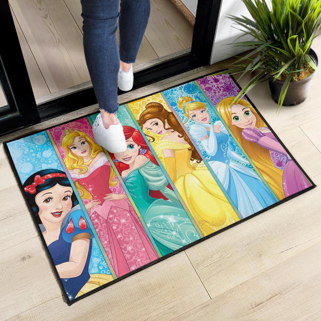 Princess-Themed Decorative Welcome Mat - Doormat Princess - AnimeBape
