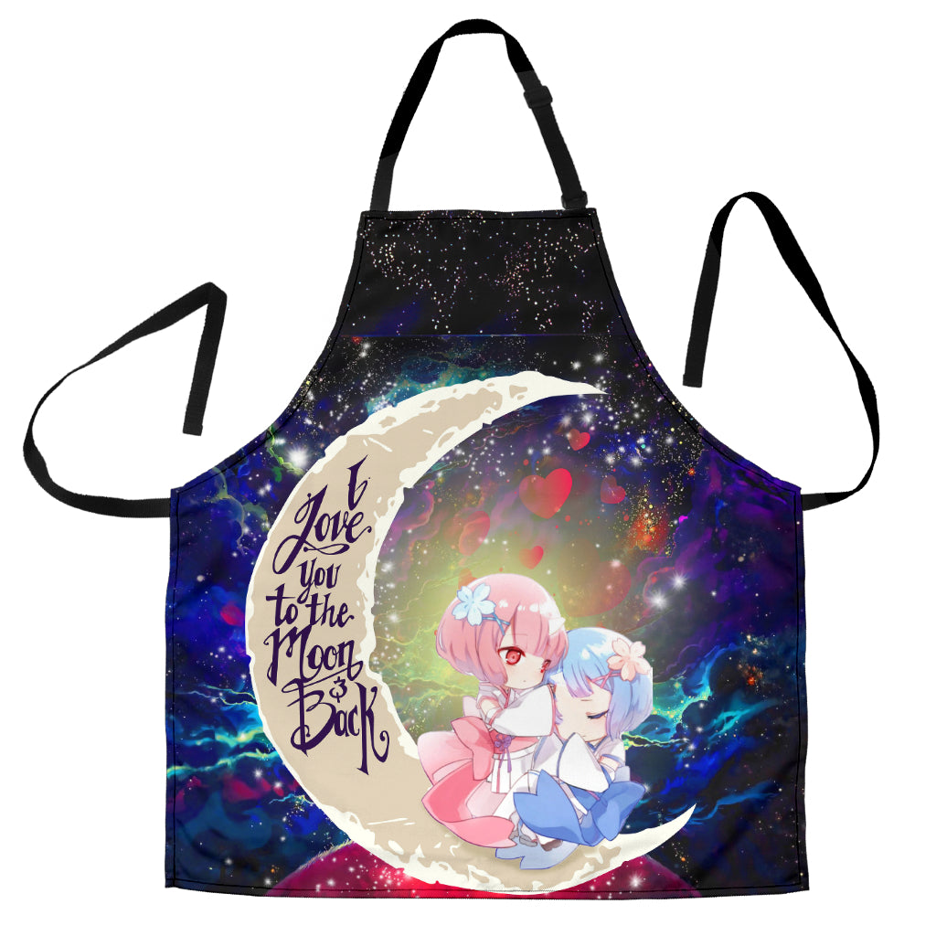 Custom Galaxy Apron for Ram and Rem Re:Zero Fans - Best Gift for ...
