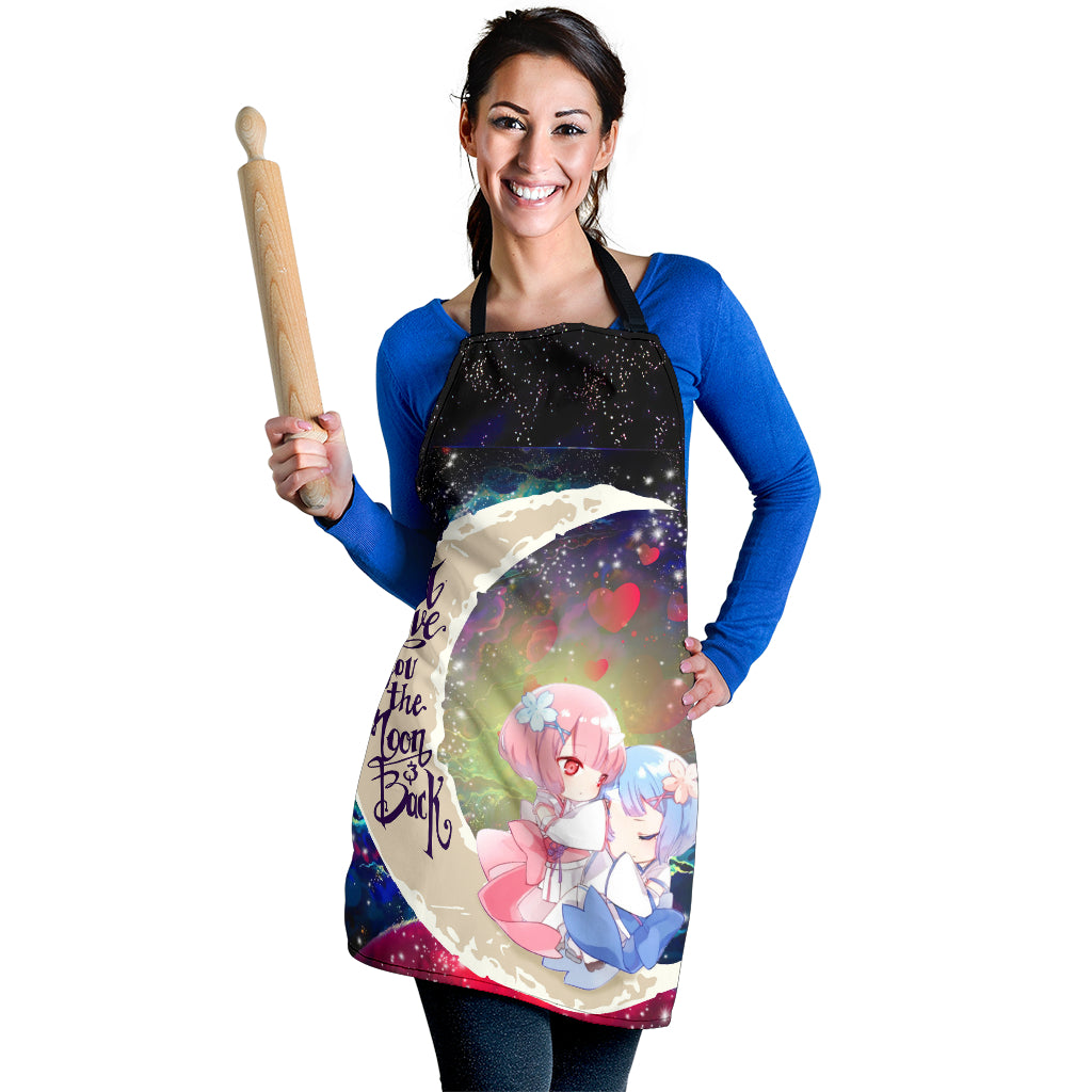 Custom Galaxy Apron for Ram and Rem Re:Zero Fans - Best Gift for ...