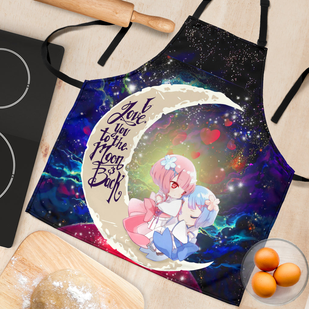 Custom Galaxy Apron for Ram and Rem Re:Zero Fans - Best Gift for ...