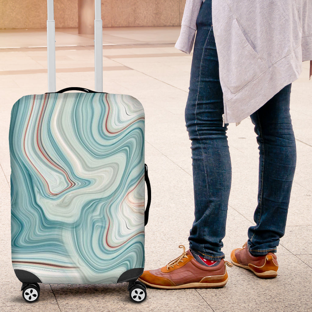 Travel Luggage Cover with Rock Pattern Suitcase Protector - AnimeBape