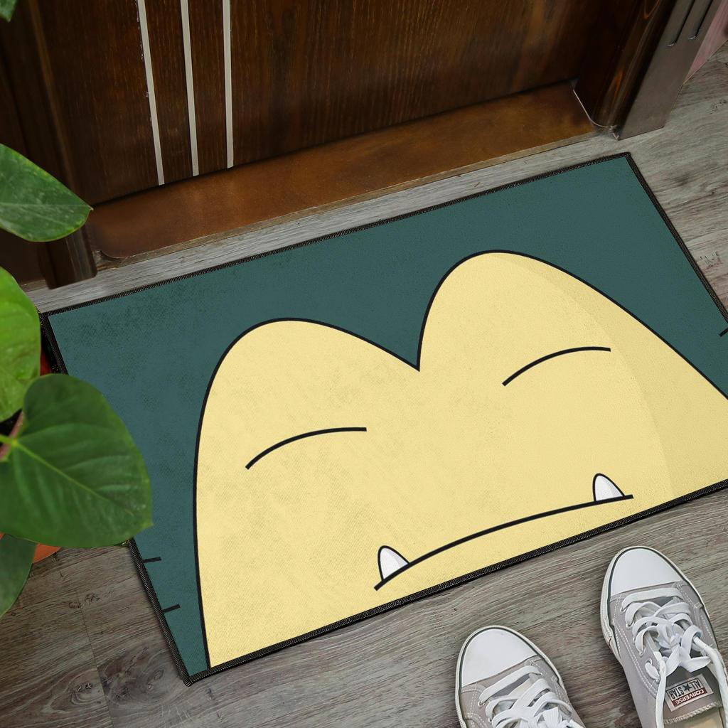 Snorlax Face Doormat for Pokemon Fans - Cute Entrance Mat - AnimeBape
