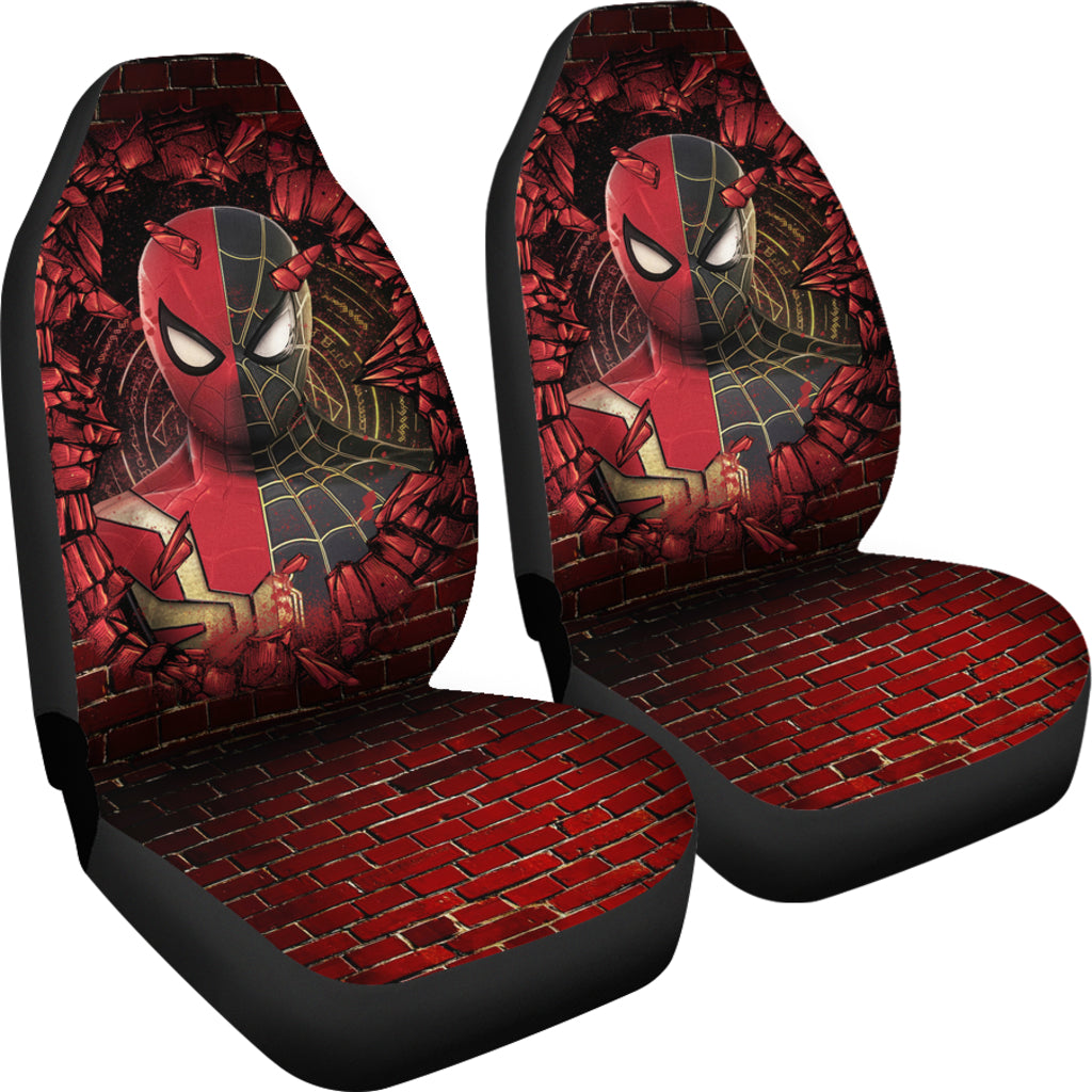Spider Man Break Wall Car Seat Covers for Kids Vehicle Protection ...