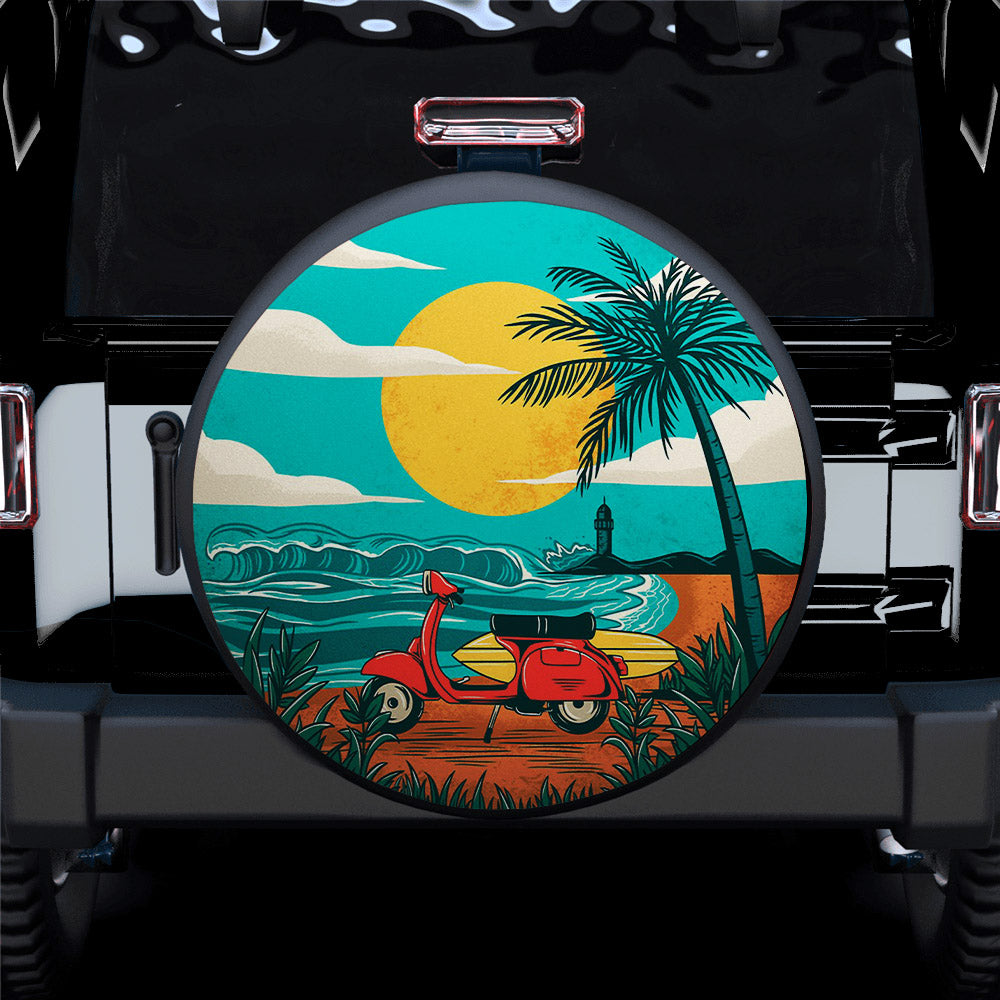 Beach Jeep Tire Covers