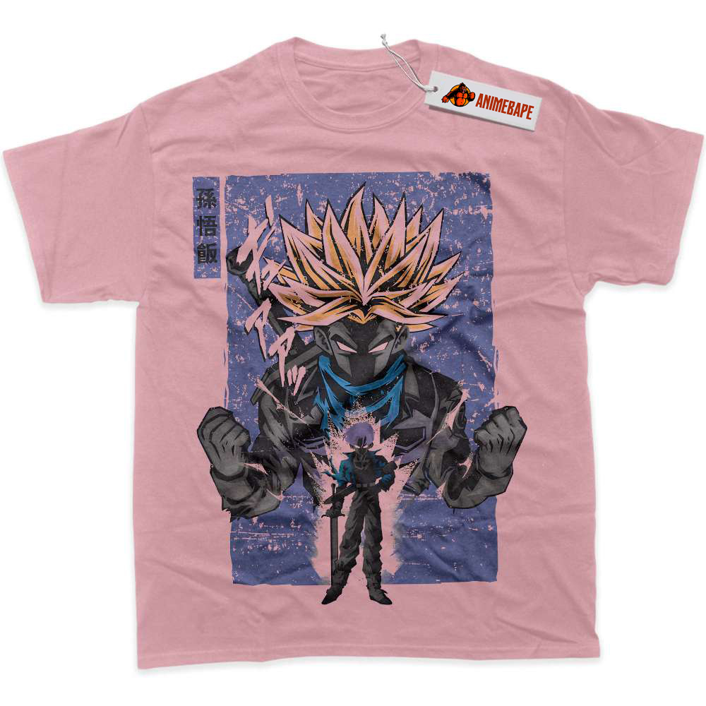 Dragon Ball Z Trunks Shirt, DBZ Graphic T-Shirt, Anime Tee - AnimeBape