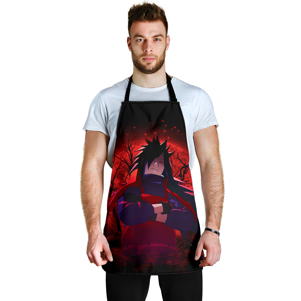 Uchiha Madara Moonlight Apron – Perfect Gift for Cooking Lovers - AnimeBape