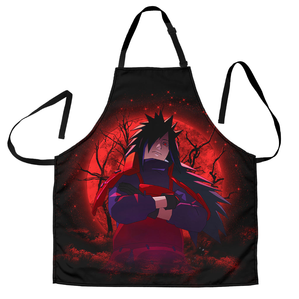 Uchiha Madara Moonlight Apron – Perfect Gift for Cooking Lovers - AnimeBape