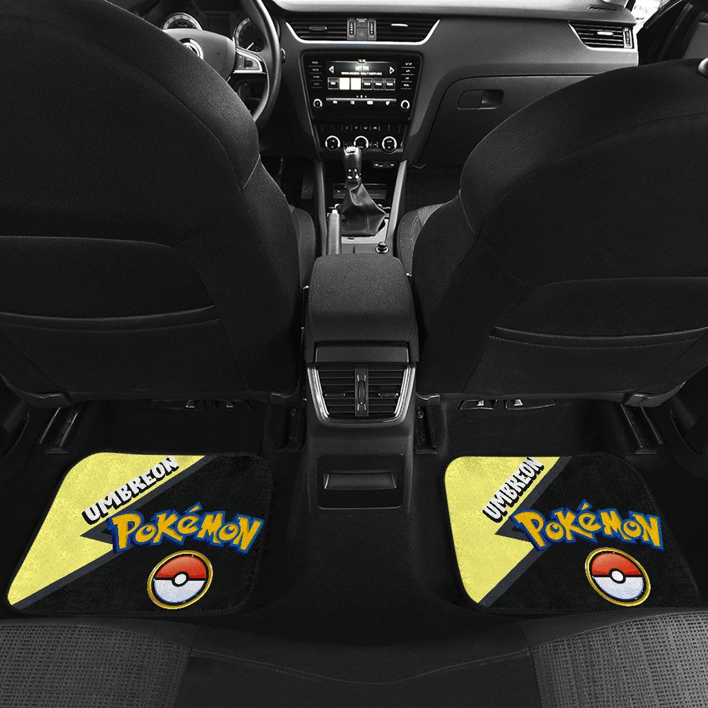 Custom Umbreon Pokemon Car Floor Mats - Stylish Car Interior ...