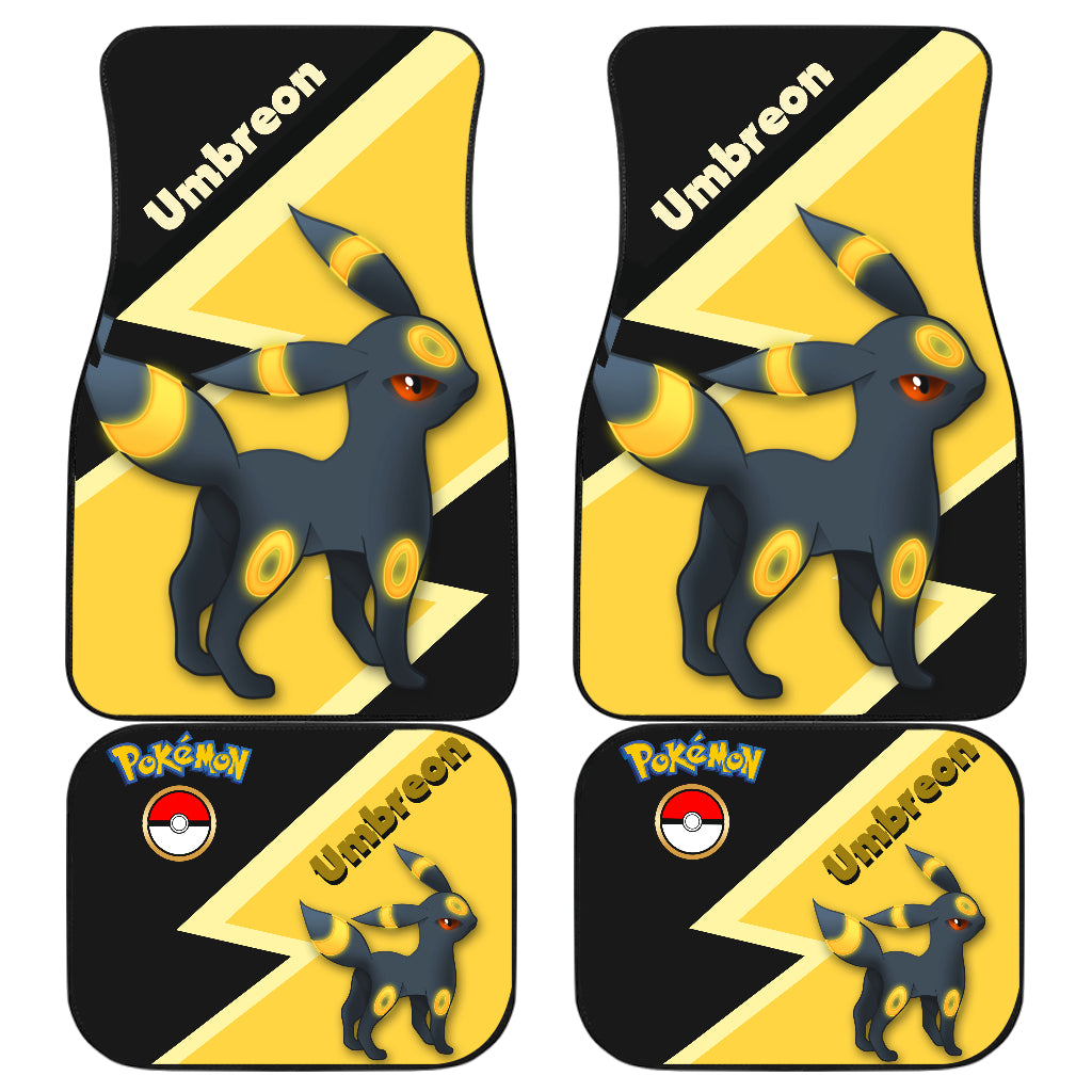 Umbreon Pokemon Car Accessories - Floor Mats for Vehicle Interior ...
