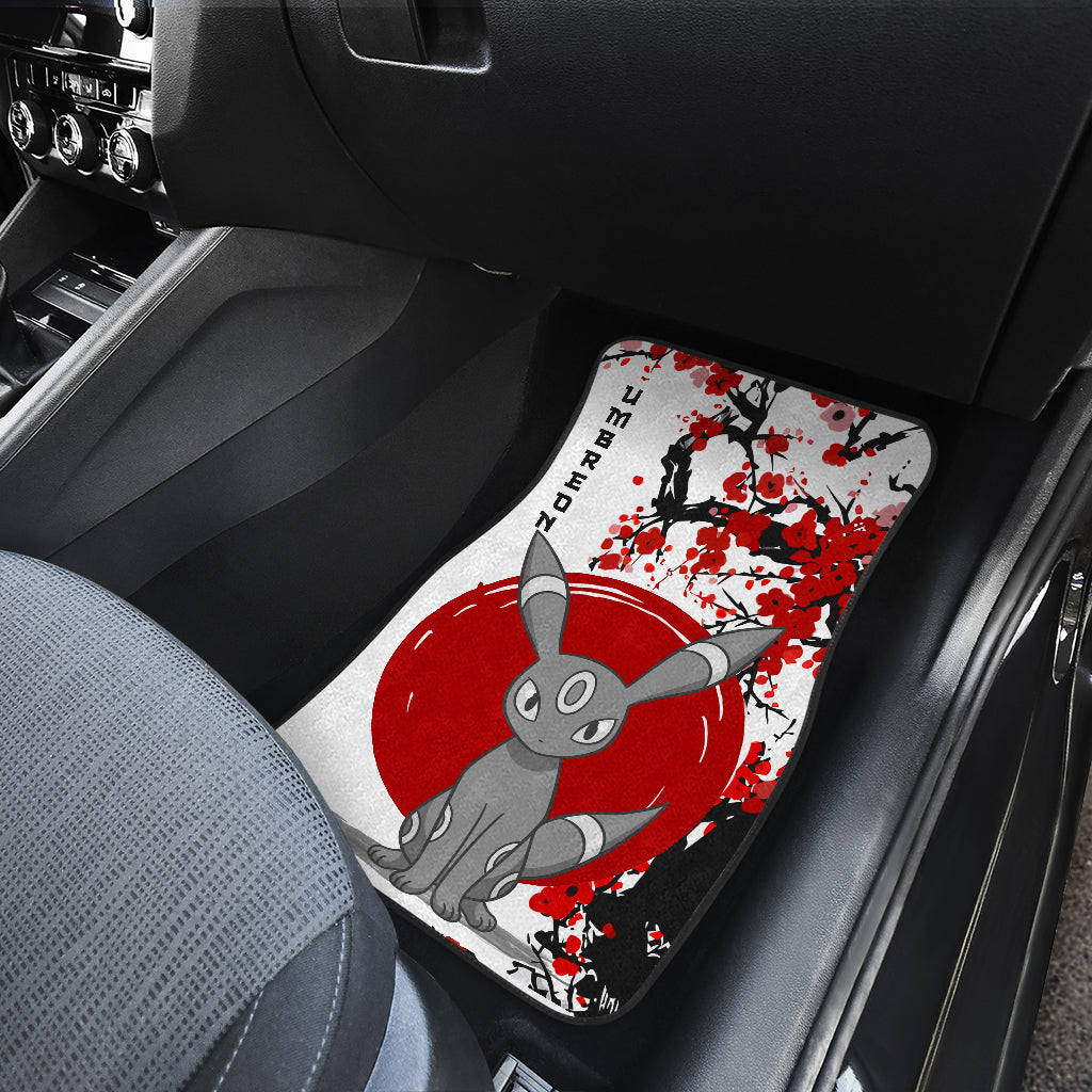 Umbreon Pokemon Car Floor Mats - Japan Style Auto Accessories - AnimeBape