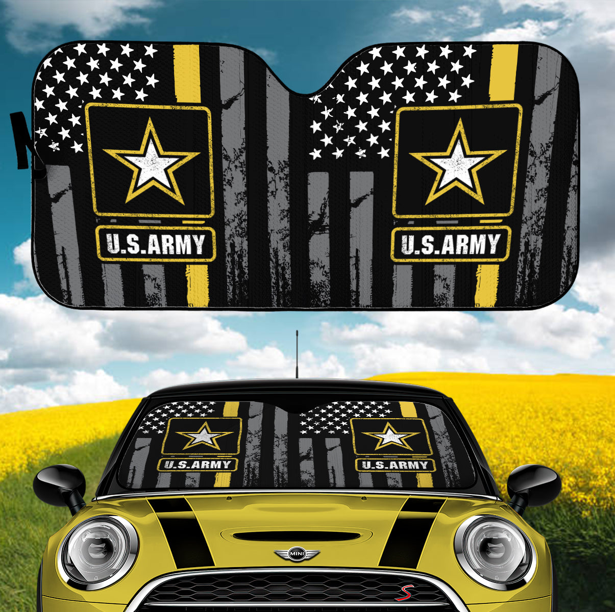 U.S. Army Car Sunshades - Auto Window Shields for Vehicle Protection ...