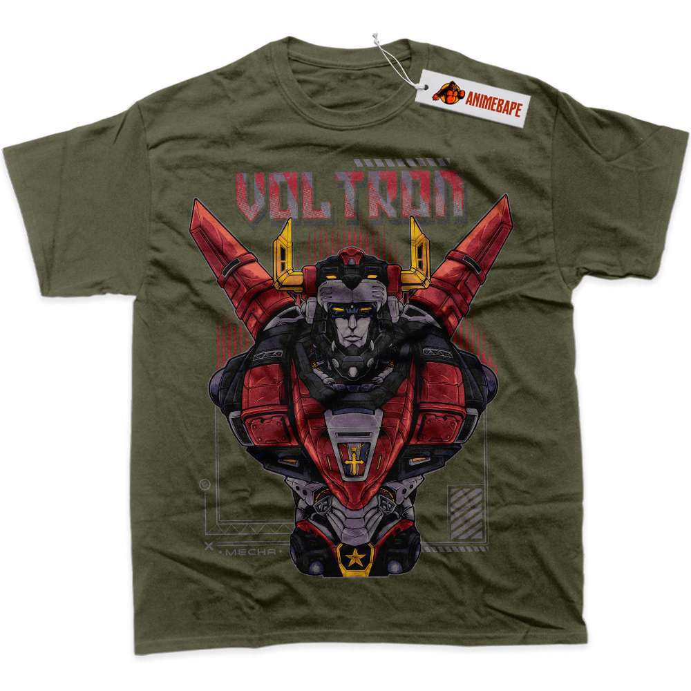 Voltron Animated Graphic Tee, Cool Shirt for Fans and Collectors ...