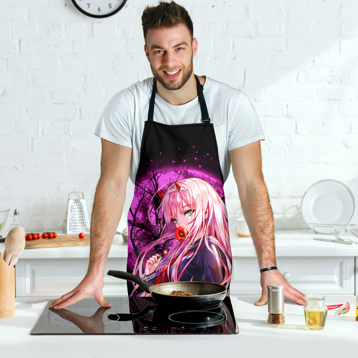 Zero Two Moonlight Cooking Apron - Perfect Gift for Cooking Fans ...