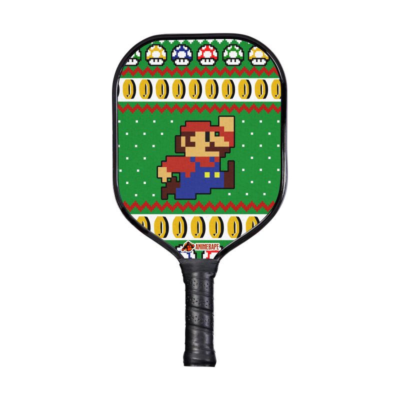 Custom Super Mario Jump Pickleball Paddle - AnimeBape