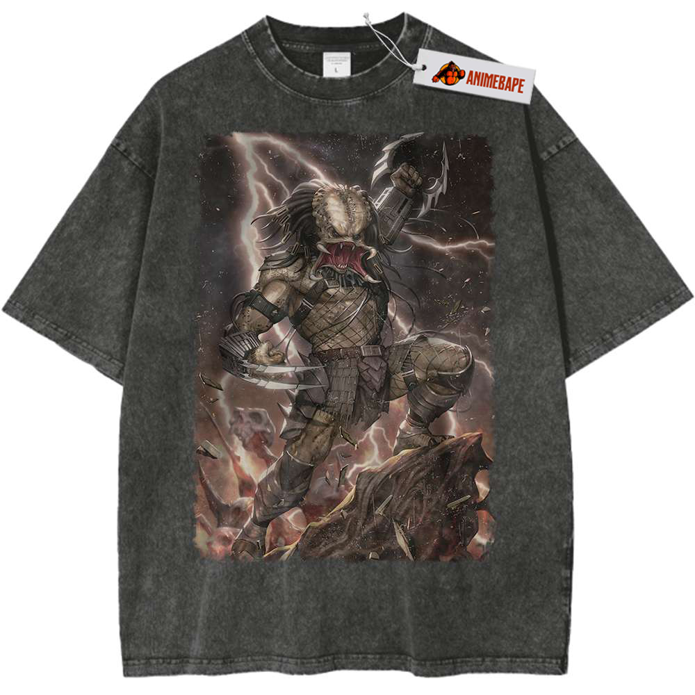 Alien vs Predator Vintage Movie Shirt, Classic Tee for Fans - AnimeBape