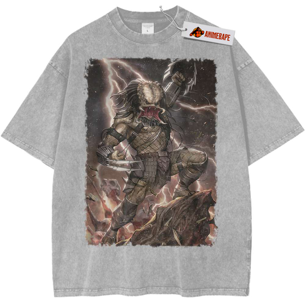 Alien vs Predator Vintage Movie Shirt, Classic Tee for Fans - AnimeBape