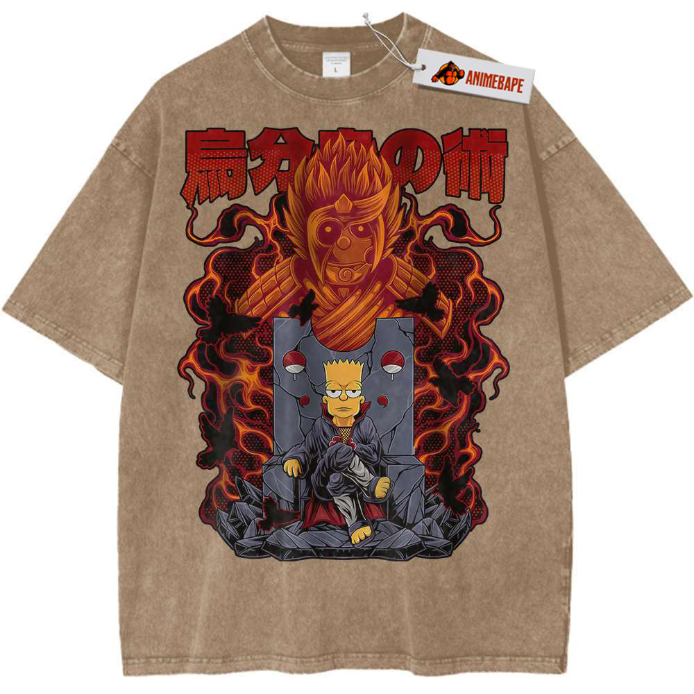 Bart Simpson Vintage Animated T-Shirt | The Simpsons Apparel - AnimeBape