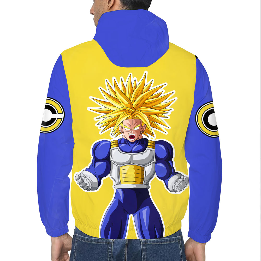 Future Trunks Ultra Super Saiyan Windbreaker Jacket for Men and Women ...