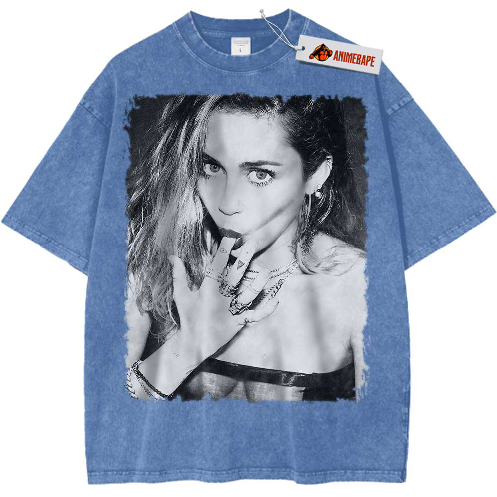 Miley Cyrus Vintage T-Shirt for Fans - Singer Apparel - AnimeBape
