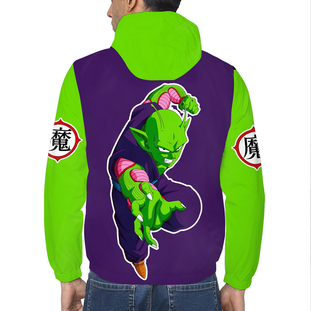 Lightweight Water-Resistant Piccolo Windbreaker Jacket for Men - AnimeBape