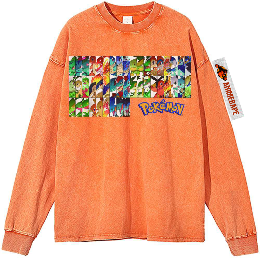 Vintage Pokemon Anime Sweatshirt for Men and Women - AnimeBape
